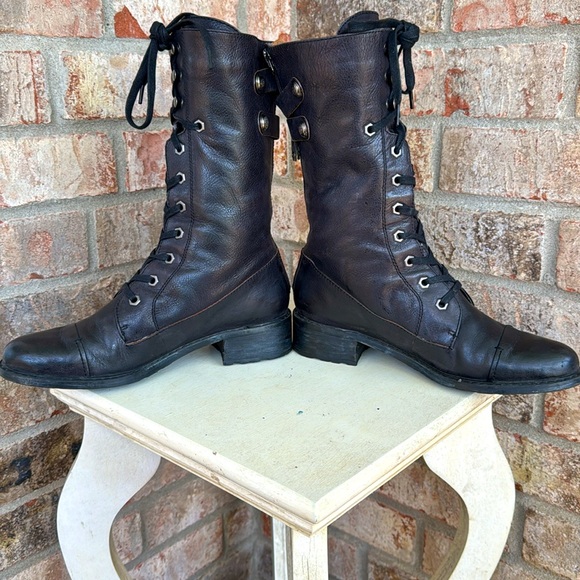 Sam Edelman | Shoes | Sam Edelman Darwin Midcalf Combat Moto Boots ...